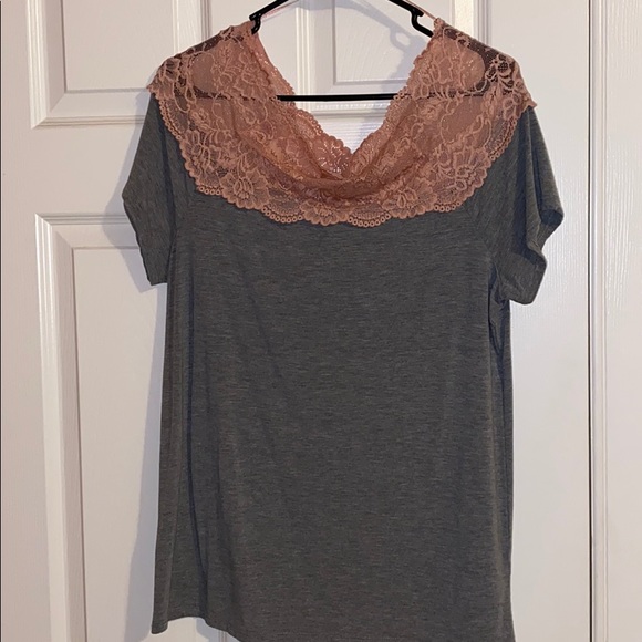 Poof! | Tops | Off The Shoulder Lace Top | Poshmark